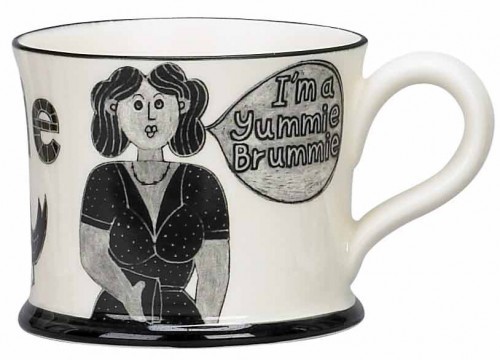 BRUMMIE BIRD,"IM A YUMMIE BRUMMIE" Mugs
