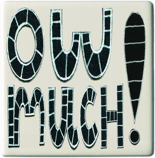 OW MUCH ! COASTER